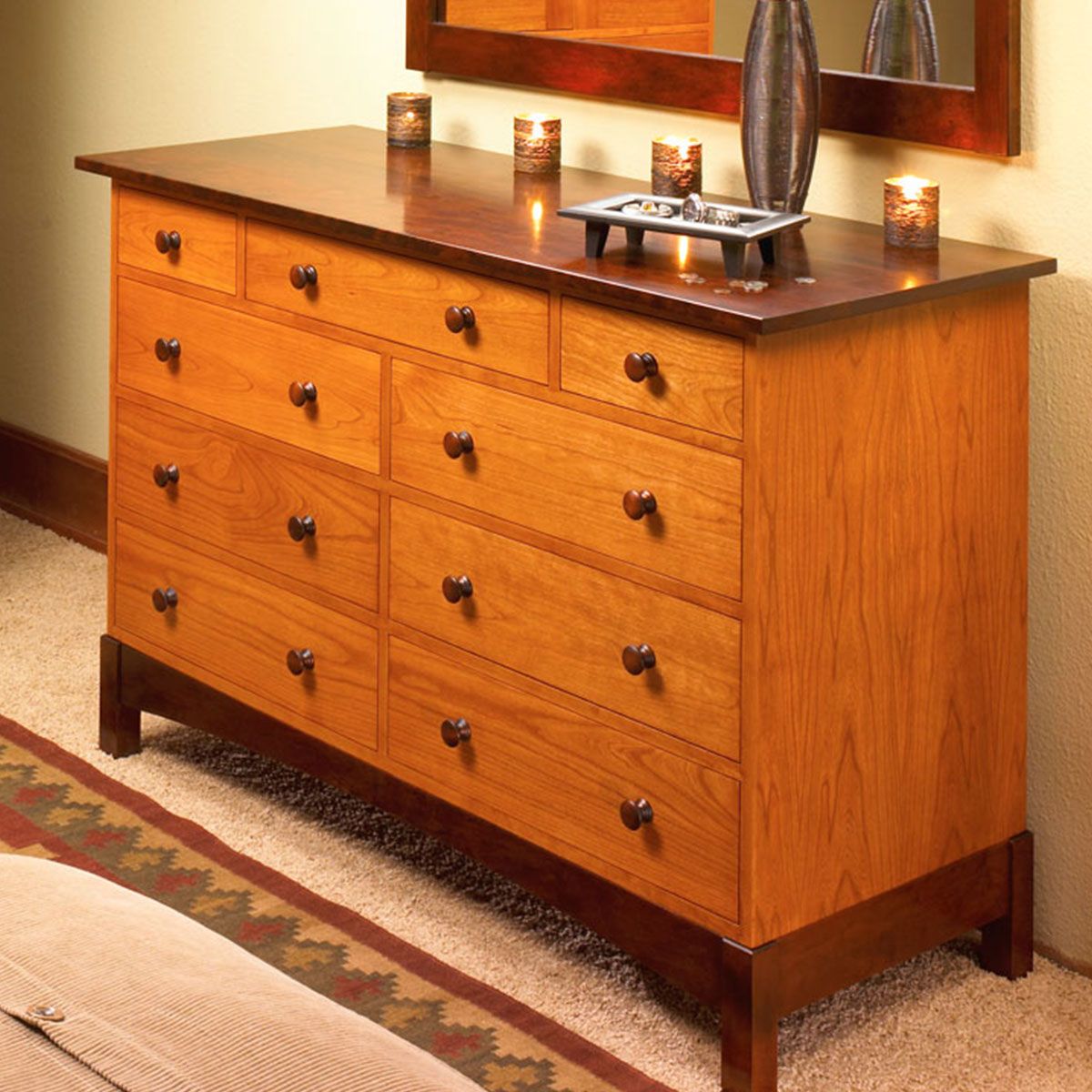Mission Dresser Plan