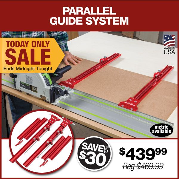 Parallel Guide System | Track Saw Guide | USA Made