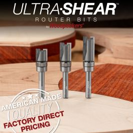 Template Pattern Router Bits | Flush Trim | 1/4 SH | 1/2CD