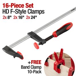 F-Clamp 16-Pc Set Set | Summer Squeeze Clamping Event