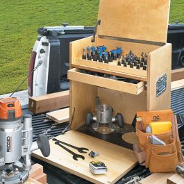 Woodsmith Magazine Router Job Box Plans | Woodpeckers
