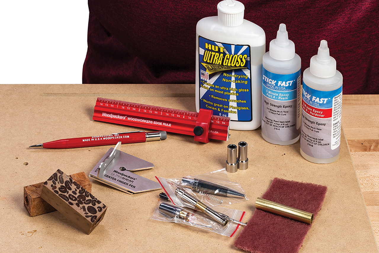 Make Your Own Pen Kit WoodRiver Wall Street II Pen Kit - Copper Pen ...